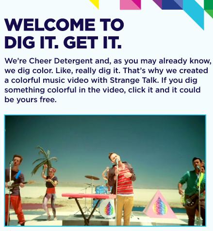 Cheer "Dig it and Get it" Sweepstakes (I won a shirt!) - Wheel N Deal Mama