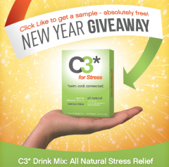 FREE C3* for Stress Drink Sample - Wheel N Deal Mama
