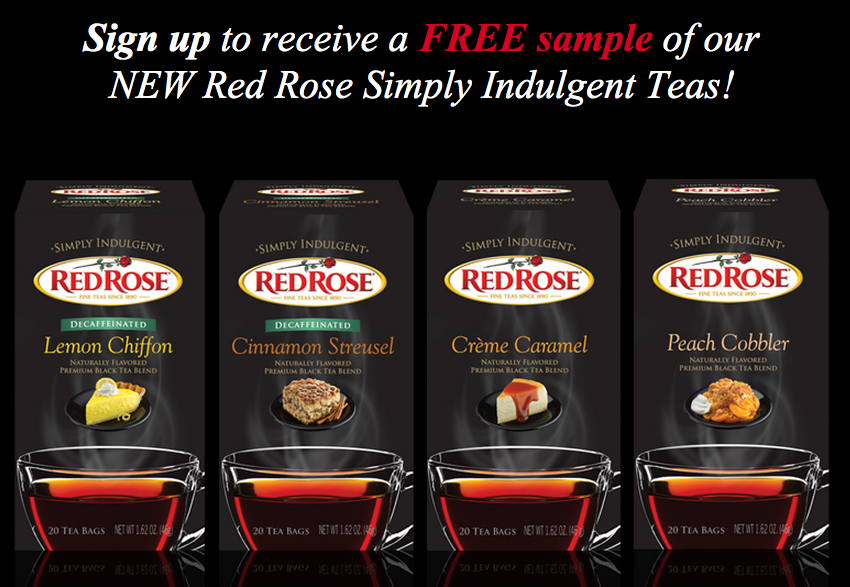 FREE Sample of Red Rose Tea! - Wheel N Deal Mama