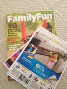 High Value Coupons in the October Family Fun Magazine! - Wheel N Deal Mama