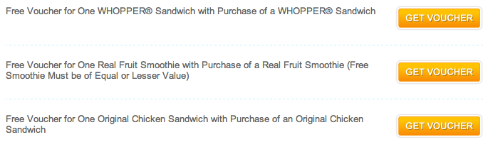 FREE Burger King Voucher!! Get Your's NOW! - Wheel N Deal Mama