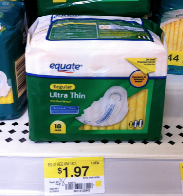 Equate Pads & Liners as Low as $.97 at Walmart! - Wheel N Deal Mama