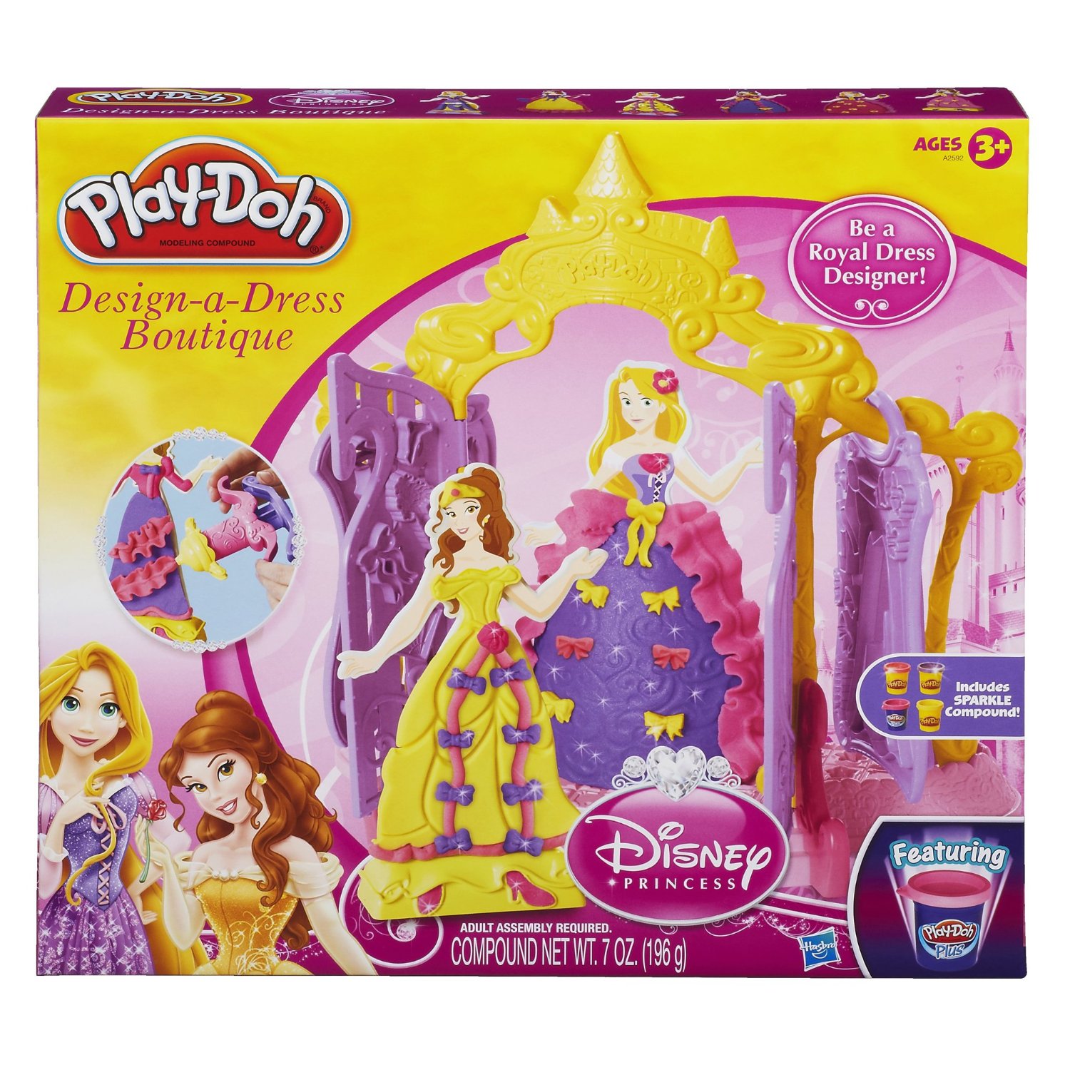 Play-Doh Disney Princess Design-a-Dress Boutique Set 50% off!!! - Wheel ...