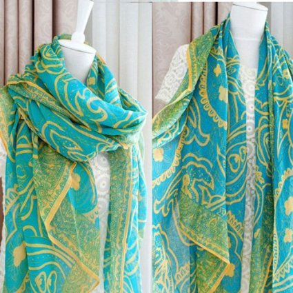 Persian Pattern Design Scarf only $3.79 Shipped! - Wheel N Deal Mama