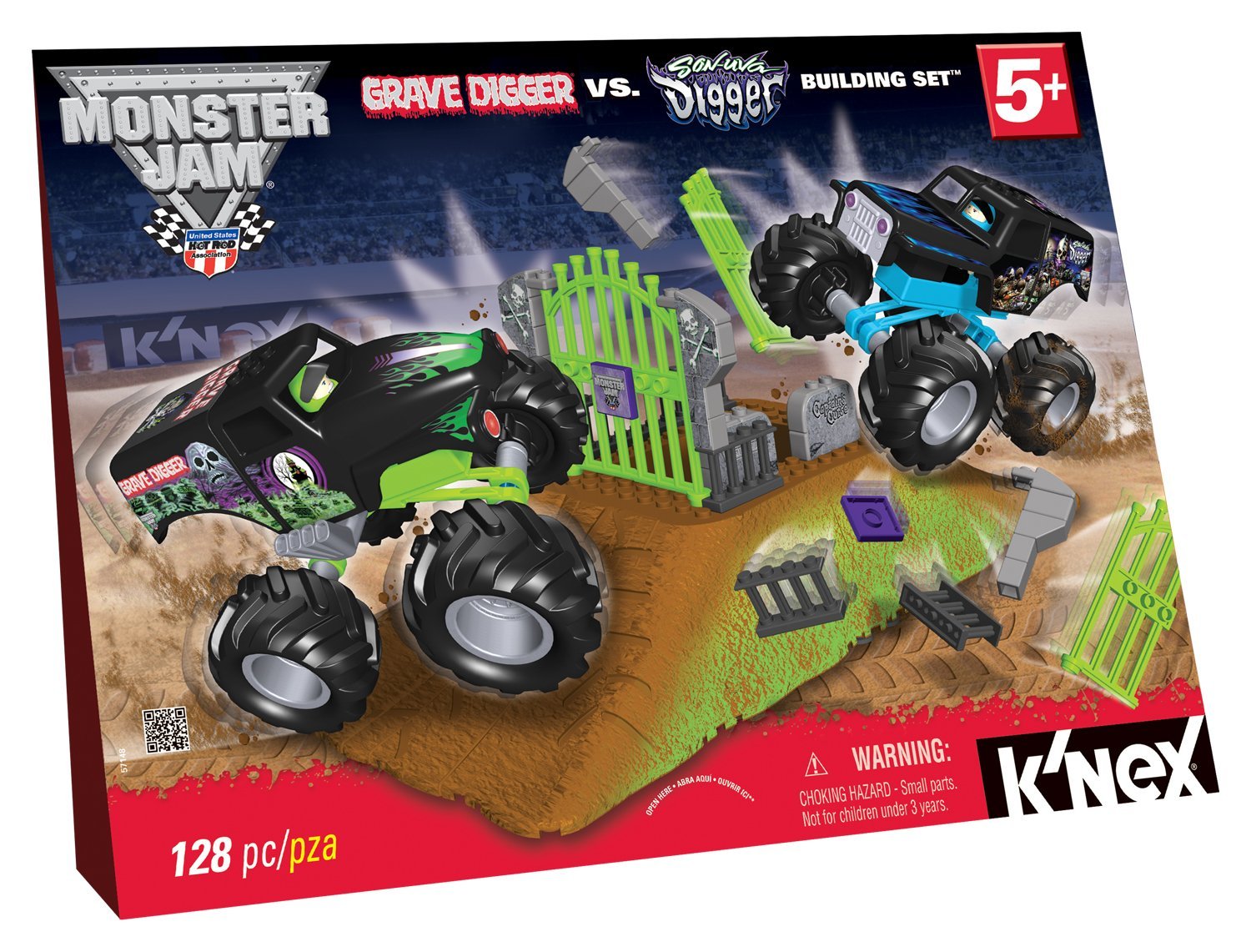K'NEX Monster Jam Grave Digger Set only $16! (Reg. $24.99) - Wheel N ...