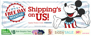 Disney Store: FREE Shipping weekend!!! + 5% cash back! - Wheel N Deal Mama