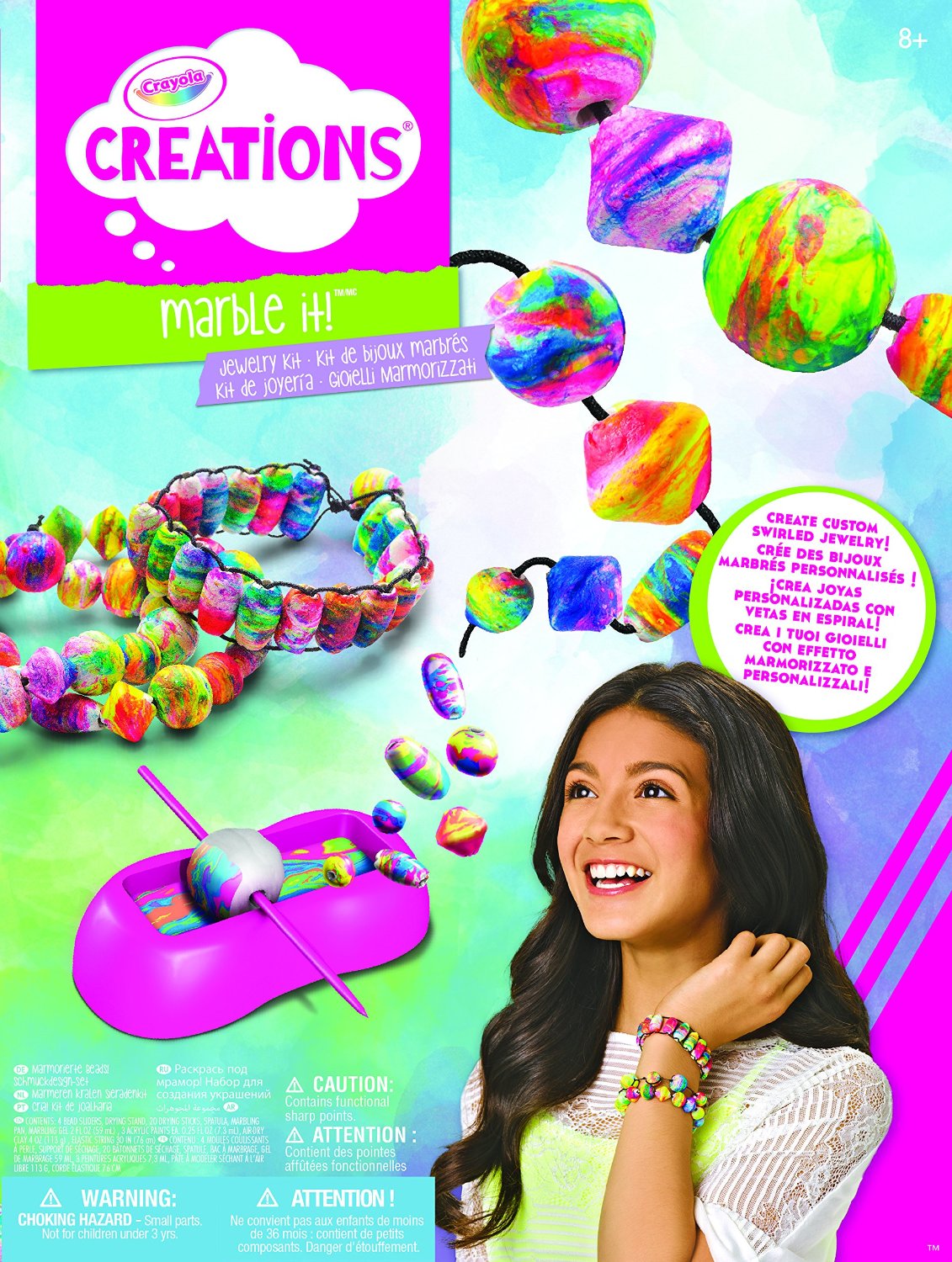 Crayola Creations Marbling Jewelry Kit only $9.79! (Reg. $15.49 ...