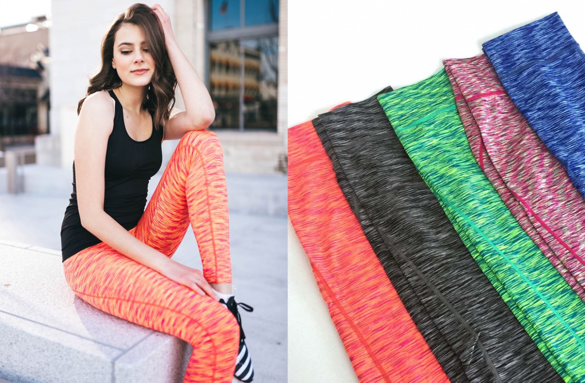 Colorful Workout Leggings only $13.99! (Reg. $29.99) 5 Colors! - Wheel ...