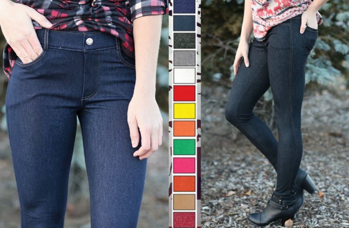 Colorful Fit Jeggings only $13.99! (Reg. $24.99) - Wheel N Deal Mama