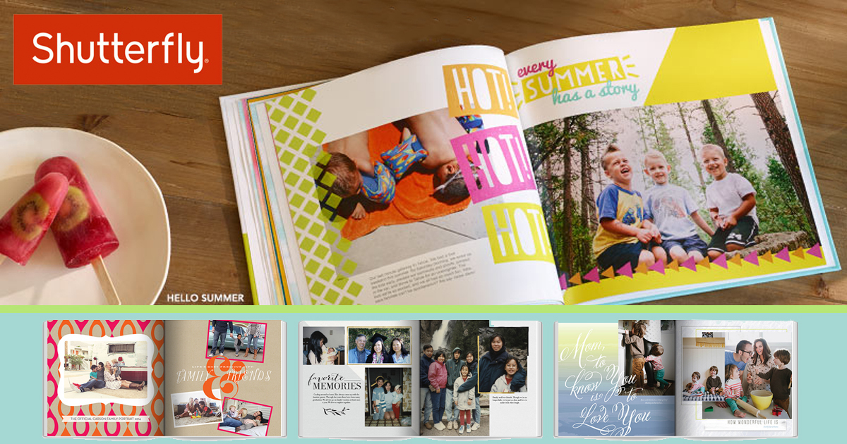FREE 8×8 Shutterfly Photo Book Plus Cost of Shipping - Wheel N Deal Mama