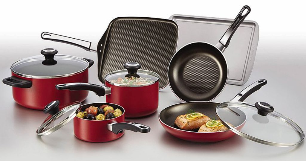 T-Fal 20 Piece Cookware Set ONLY $39.49 Shipped + $15 Kohl’s Cash ...