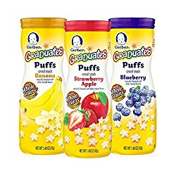 6 Count Gerber Graduates Puffs Cereal Snack $6.77 - Wheel N Deal Mama