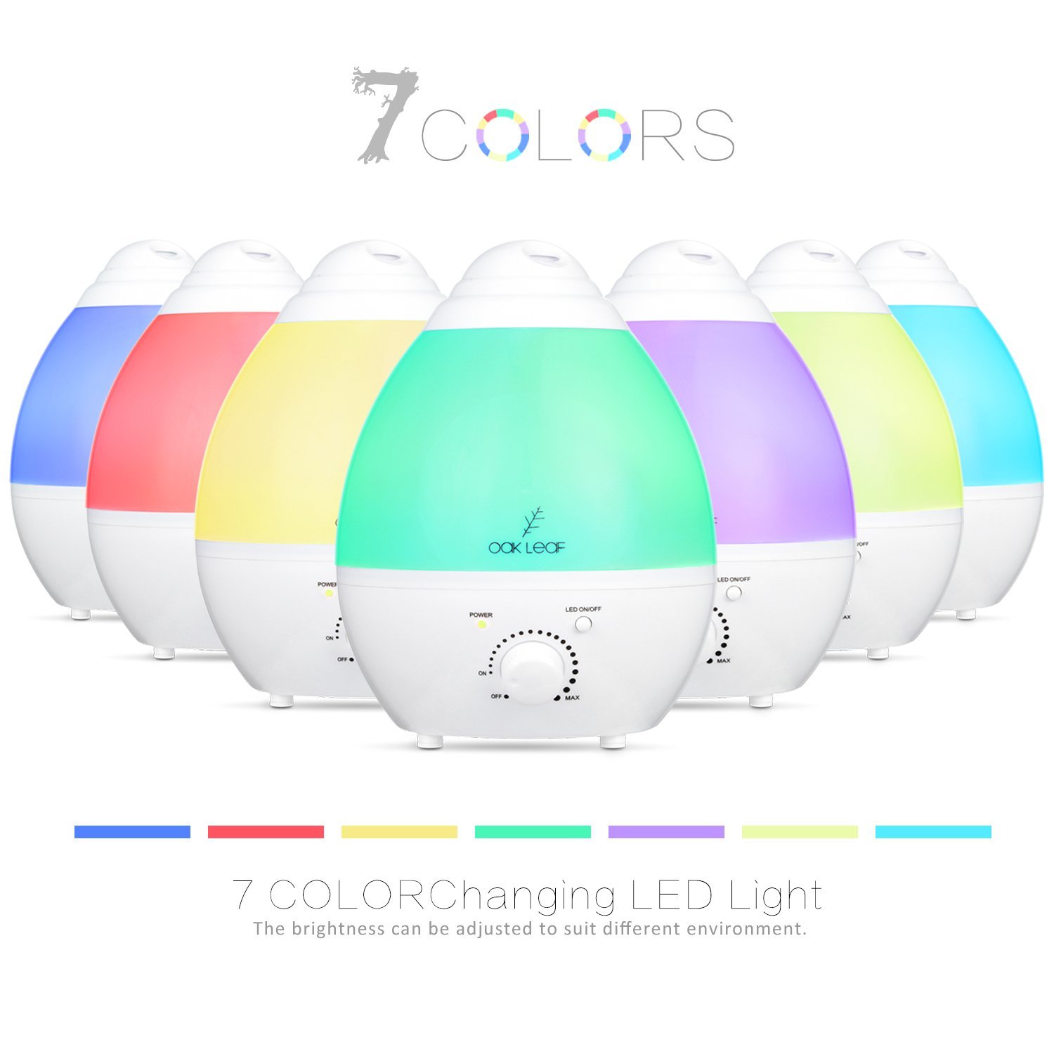 Oak Leaf Cool Mist Humidifier/Diffuser $16.99 (Reg. $72.99) - Wheel N ...