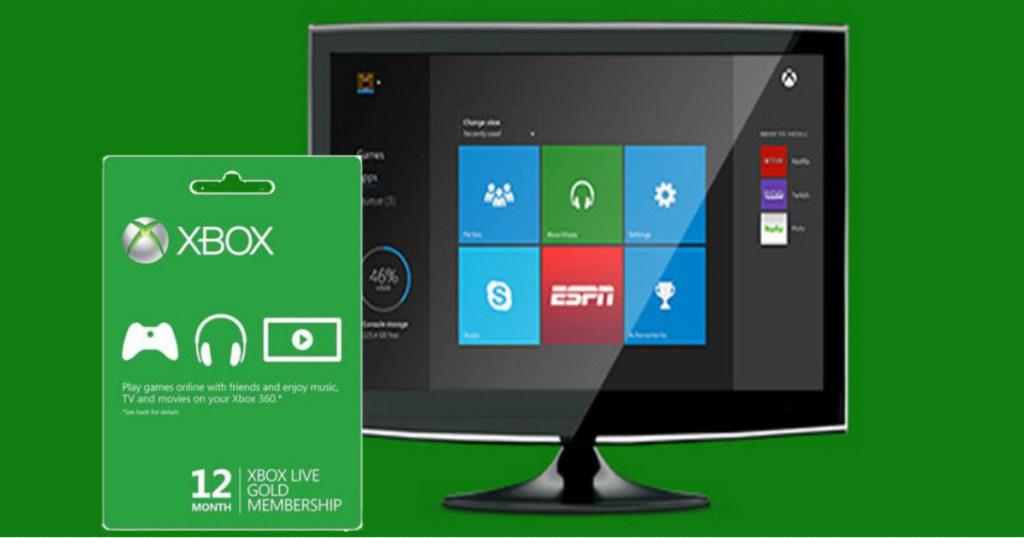 Xbox Live 12 Month Gold Membership $40 Shipped TODAY ONLY!! - Wheel N ...
