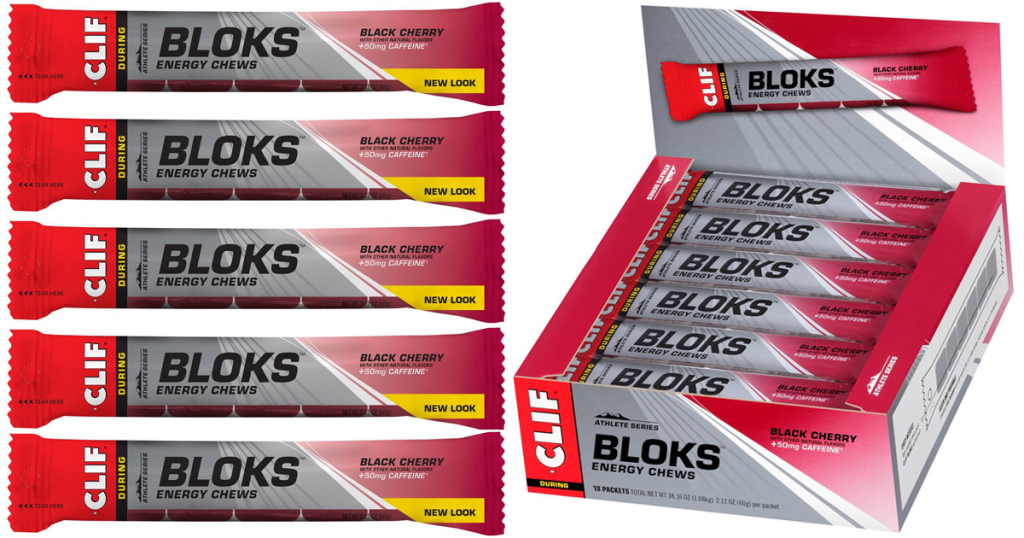 CLIF Bloks Energy Chews 18-Count Box $21.62 Shipped - Wheel N Deal Mama