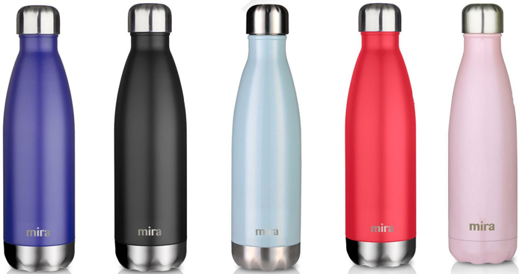 MIRA 17oz Stainless Steel Water Bottles $11.96 - Wheel N Deal Mama