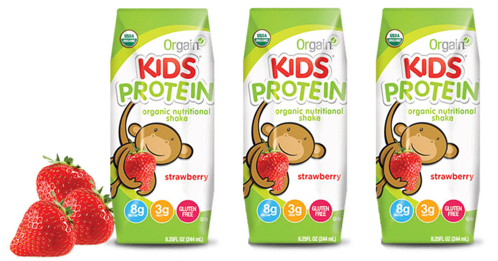 12-Count Orgain Kids Strawberry Protein Shakes $6.84 Shipped - Wheel N ...