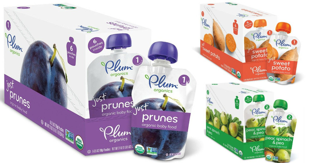 Plum Organic Baby Food Pouches 12-Packs $9.04 Shipped - Wheel N Deal Mama