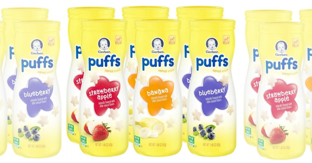 Gerber Graduates Puffs Cereal Snacks $7.87 - Wheel N Deal Mama