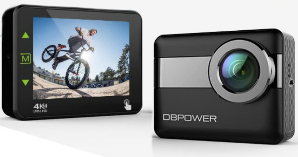 DBPOWER Waterproof Action Camera $68.99 Shipped - Wheel N Deal Mama