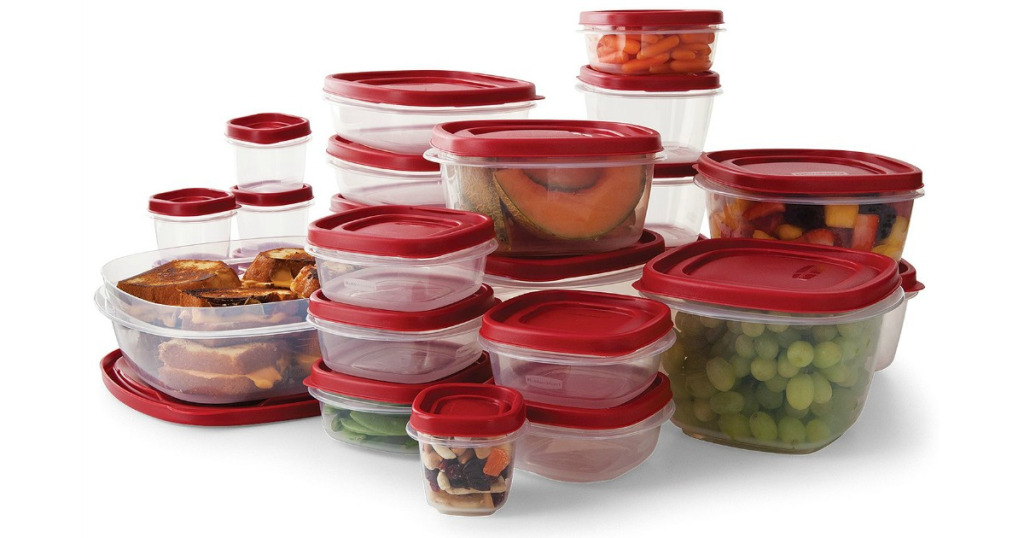 Rubbermaid 50-Piece Easy Find Lids Food Storage Set $10.98 - Wheel N ...