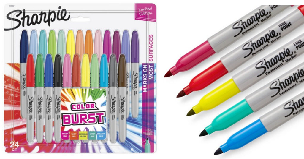 Sharpie Fine Point Markers 24-Pack $7.20 - Wheel N Deal Mama
