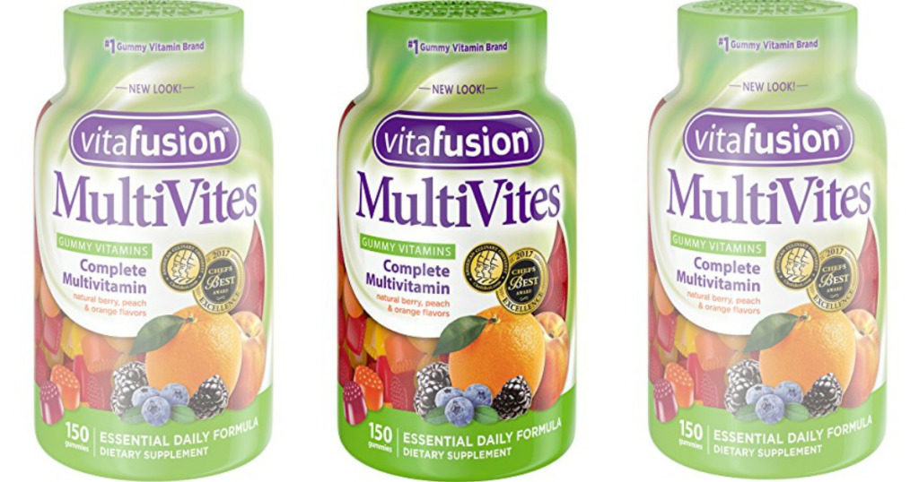 Vitafusion MultiVites Gummy Vitamins 150-Count Bottle $2.21 Shipped ...