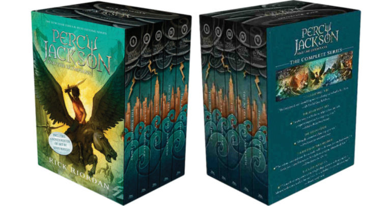 Percy Jackson and the Olympians 5-Book Paperback Boxed Set $16 Shipped ...