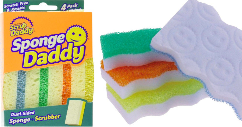 Scrub Daddy Sponge + Scrubber 4-Pack $2.25 Shipped - Wheel N Deal Mama