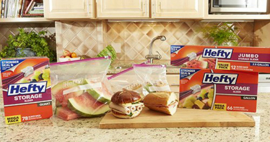 Hefty Slider Quart Storage Bags 78-Count $4.37 Shipped - Wheel N Deal Mama