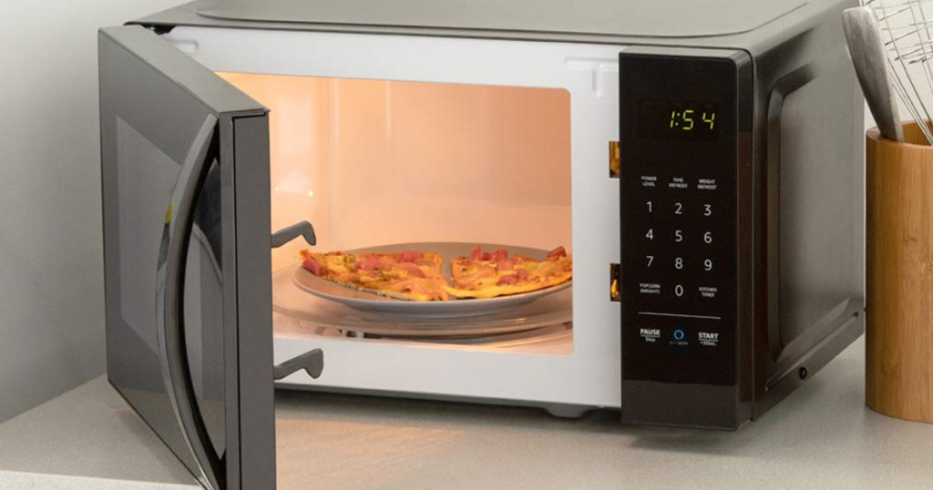 AmazonBasics Microwave w/ Echo Dot 3rd Generation $59.99 (Reg. $109.99 ...