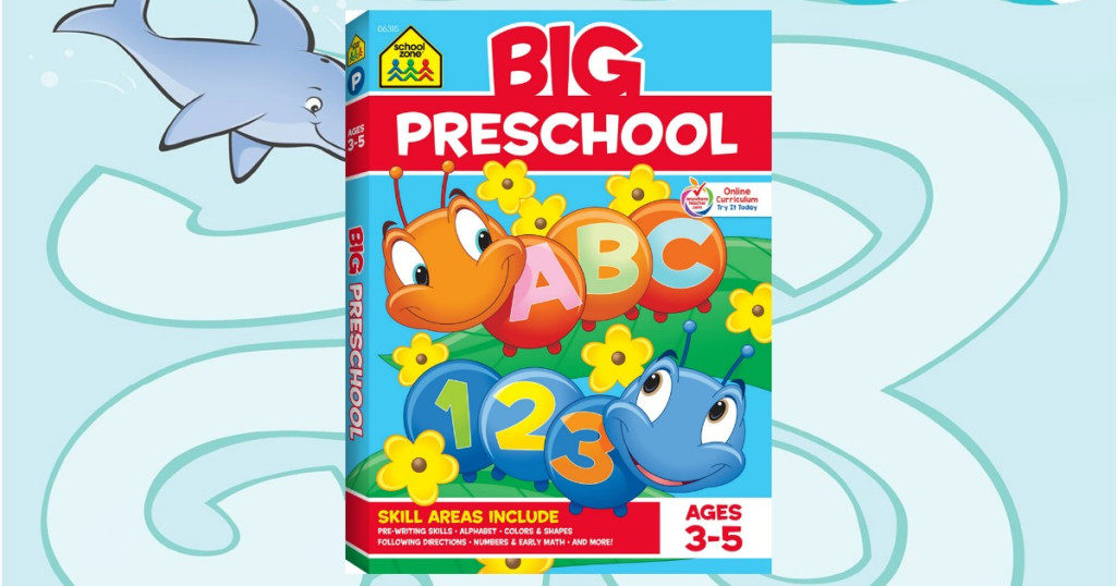 School Zone Big Preschool Workbook $5.02 - Wheel N Deal Mama