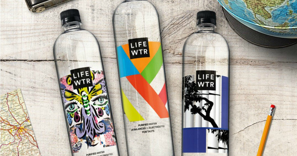 LIFEWTR Premium Bottled Water 12-Count Pack $10.49 Shipped - Wheel N ...