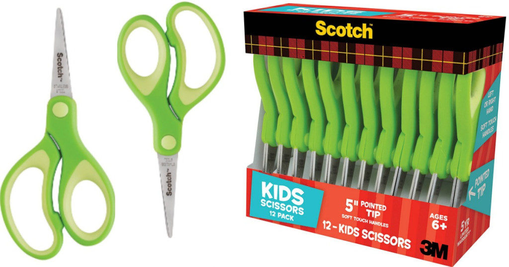 Scotch Kids Scissors 12-Pack $6.45 - Wheel N Deal Mama
